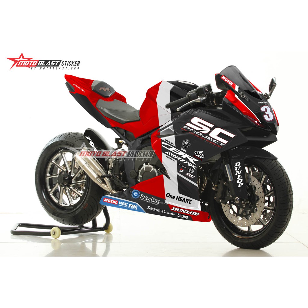 Jual Decal Stiker Motor Full Body Motoblast Honda CBR250RR Livery SC ...
