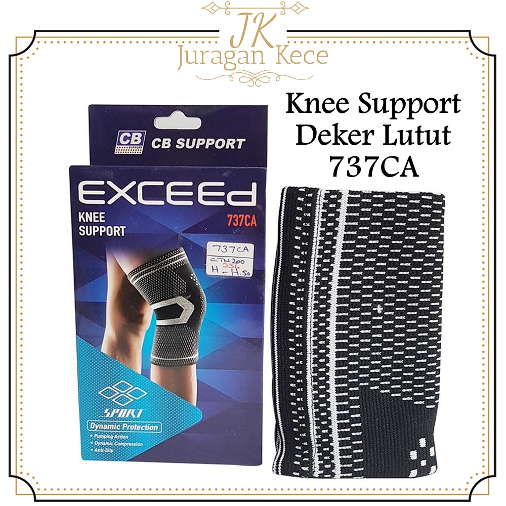 Jual Knee Support Dekker Lutut Pelindung Otot 737CA Deker Olahraga CB ...