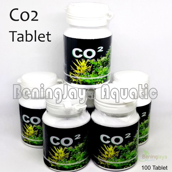 Jual CO2 Tablet untuk Aquascape - 100 Tablet | Shopee Indonesia