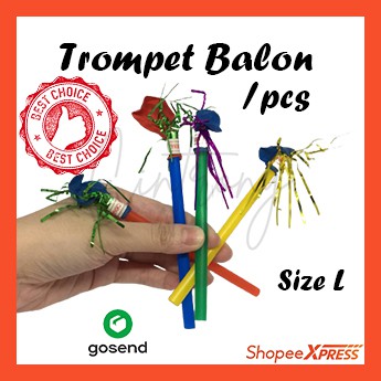 Jual Terompet Ulang Tahun/ Trompet Balon/ Terompet Tahun Baru Size L 1 ...