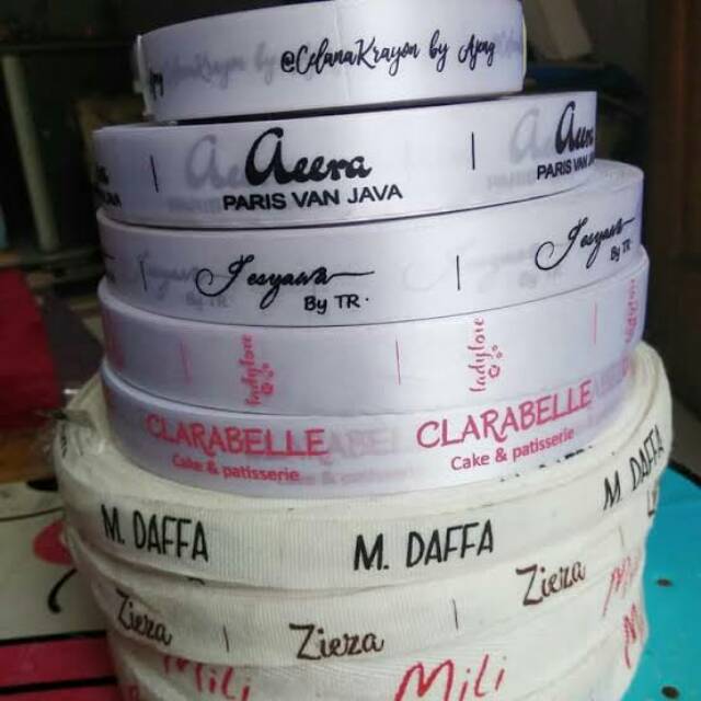 Jual [Khimar Daily Official] Jasa Jahit Label Anda ke Hijab atau Baju ...