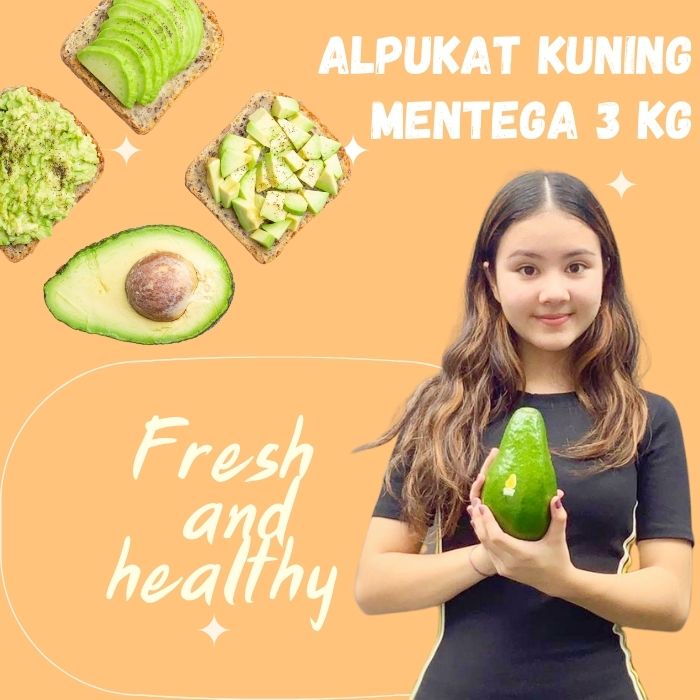 Jual ALPUKAT MENTEGA BERGARANSI ALPUKAT KUNING SEHAT 3 KG UKURAN BESAR ...