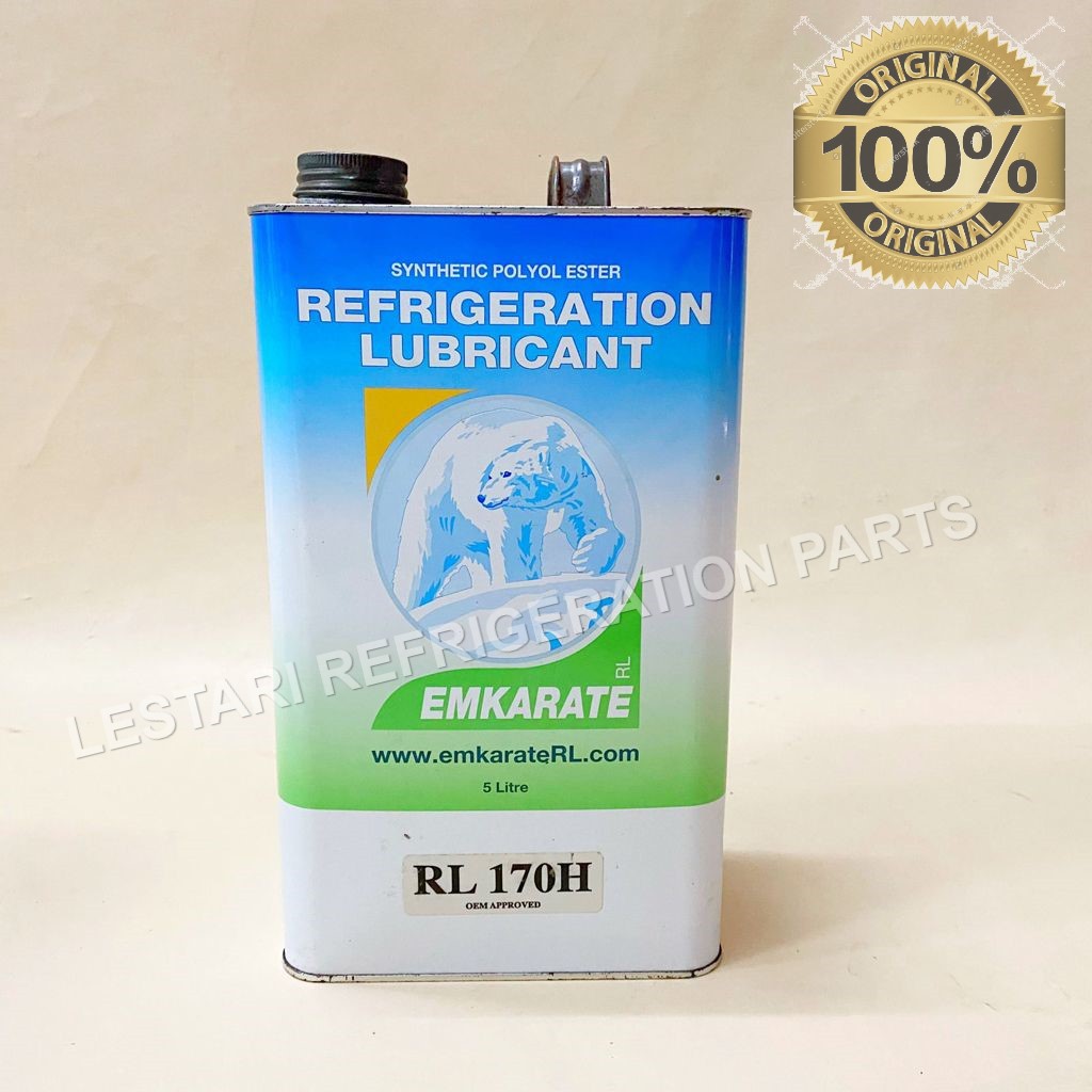Jual Oli Compressor EMKARATE 5 liter RL 170H (RL170H) | Shopee Indonesia