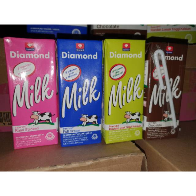 Jual Susu UHT Diamond 200ml | Shopee Indonesia