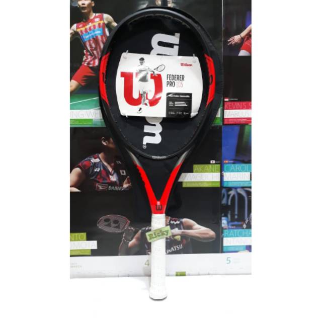 Jual RAKET TENIS WILSON FEDERER PRO 105 - ORIGINAL | Shopee Indonesia