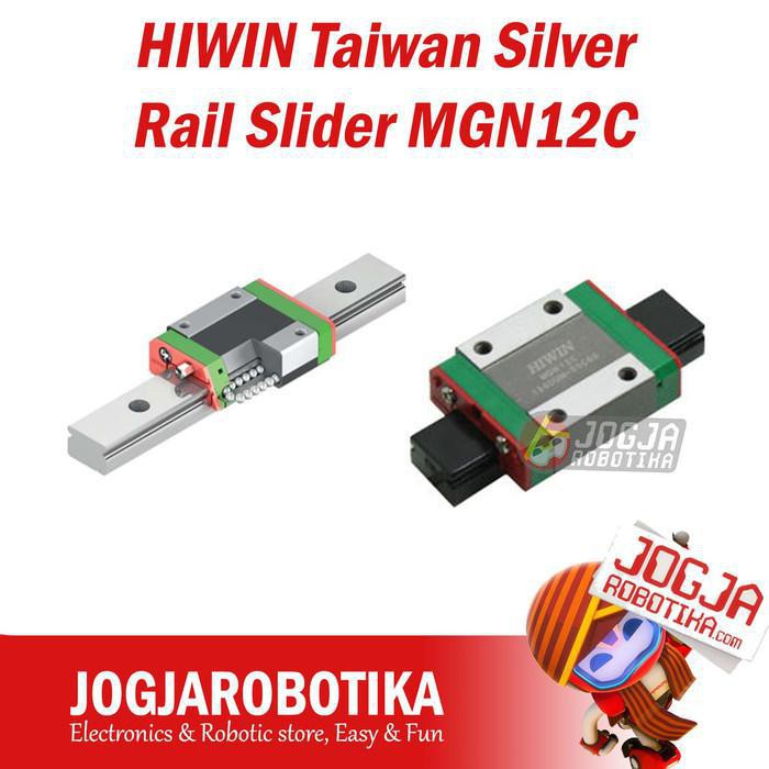 Jual HIWIN Taiwan Silver Rail Slider MGN12C | Shopee Indonesia