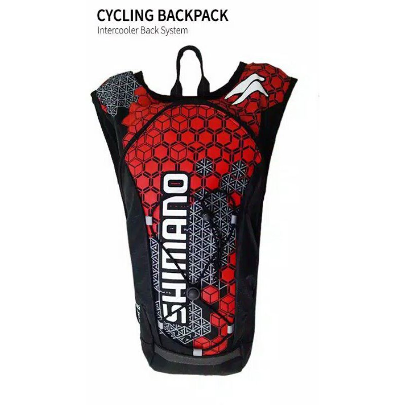 Jual Tas ransel sepeda shimano hydropack punggung gunung | Shopee Indonesia