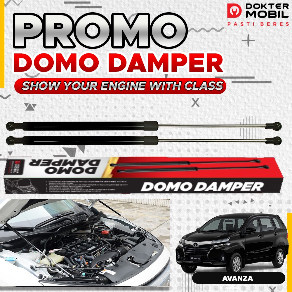 Jual Penyangga Kap Avanza Domo Damper besi tiang kap mobil | Shopee ...