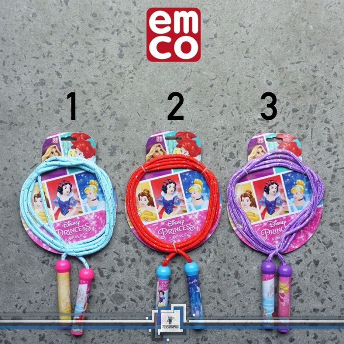 Jual Disney Princess JUMP ROPE Lompat Tali Skipping Anak ORIGINAL EMCO ...