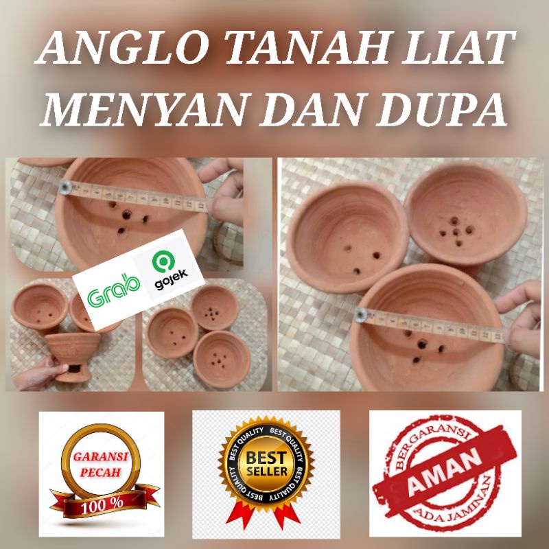 Jual anglo tanah liat tempat bakar dupa dan menyan | Shopee Indonesia
