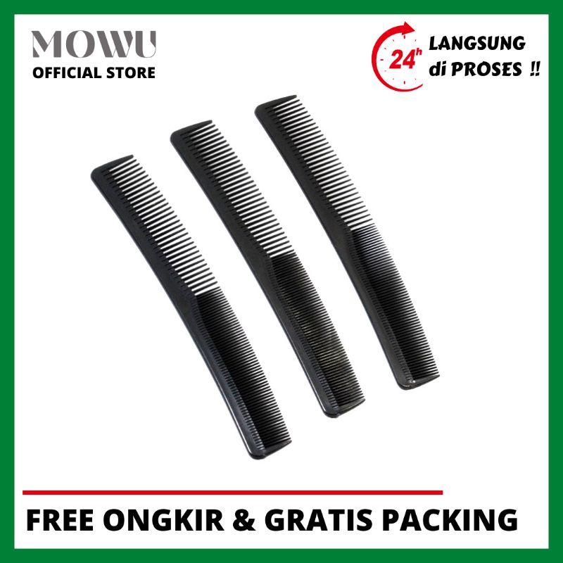 Jual Sisir Rambut Styling Serbaguna Salon Barbershop Texture Comb ...