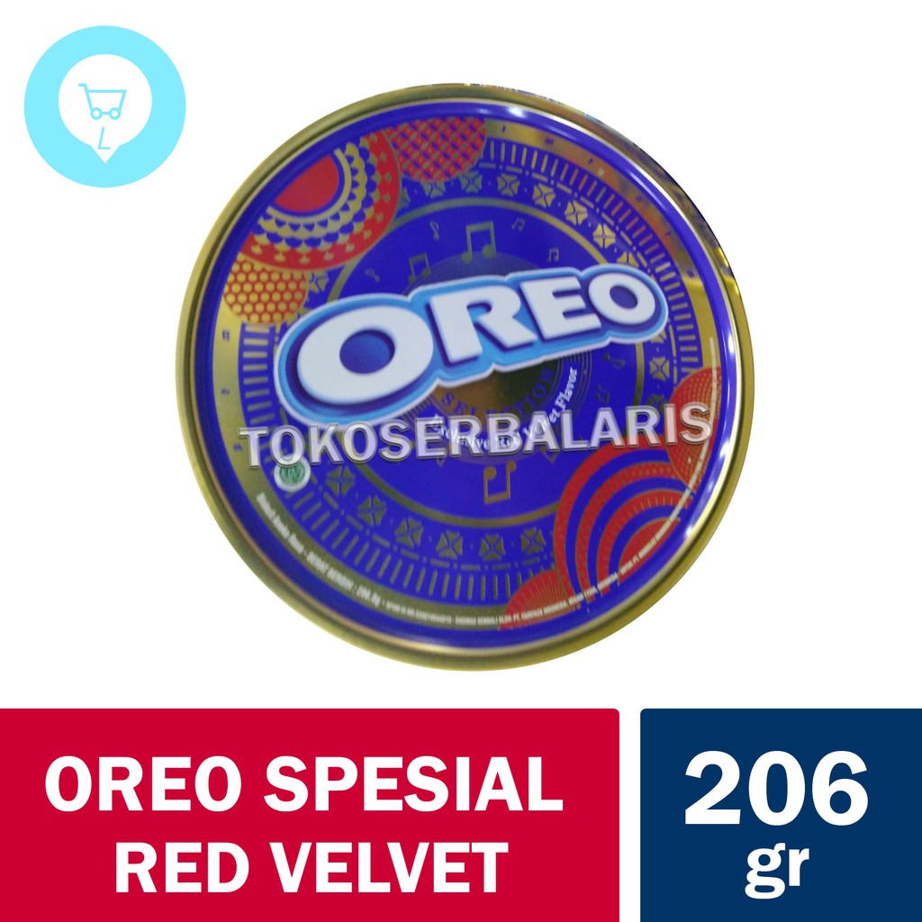 Jual Oreo Edisi Red Velvet 1 Kaleng | Shopee Indonesia