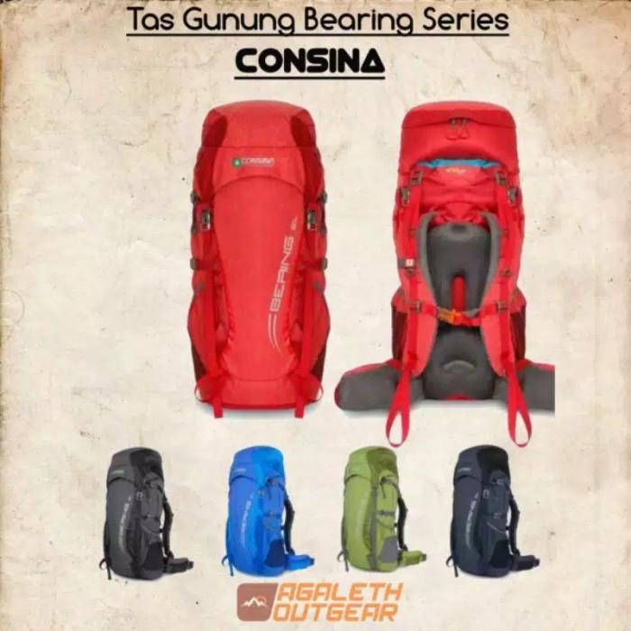 Jual Tas Gunung Kerrir Tas Gunung Consina Bearing 60L | Shopee Indonesia
