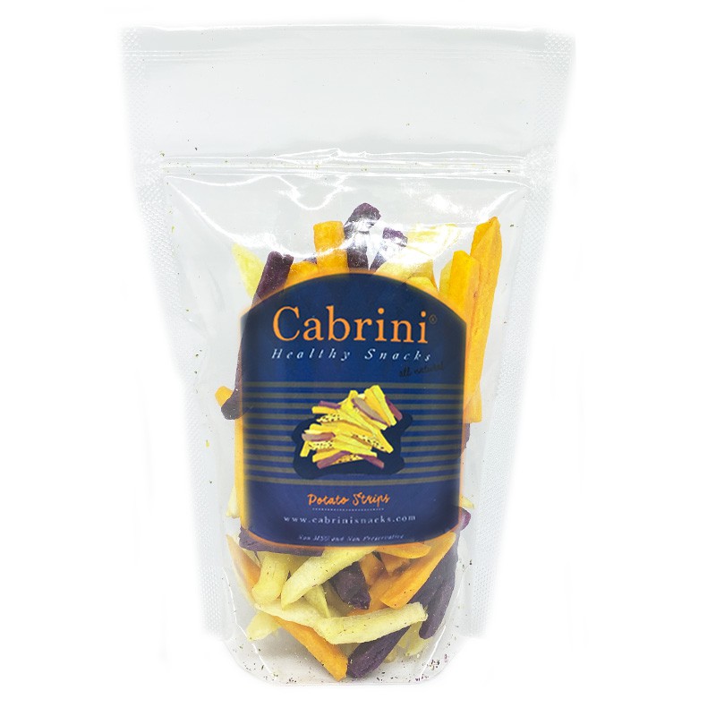 Jual Cabrini Healthy Snacks Potato Strips 120 gr Keripik Ubi Kuning Ubi ...
