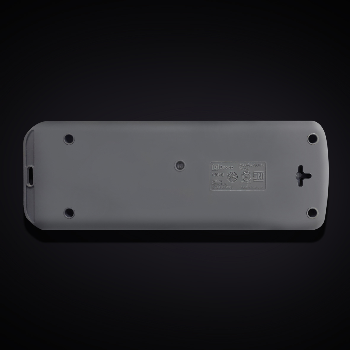 Jual Broco Electrical 15666 Stop Kontak 6 Lubang Miring (CP + Indiv ...