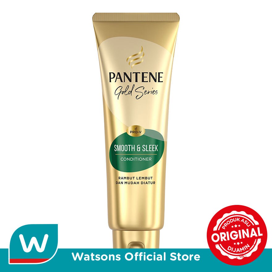 Jual Pantene Gold Series Conditioner Smooth & Sleek 90ml | Shopee Indonesia