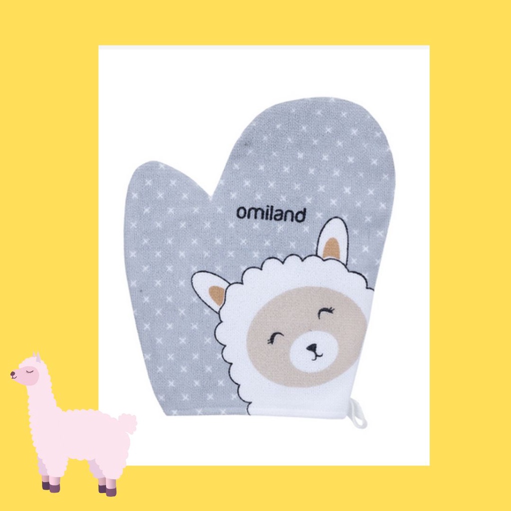 Jual Omiland Washlap Tangan Motif Alpaca OTW1002 / WASLAP Model ...