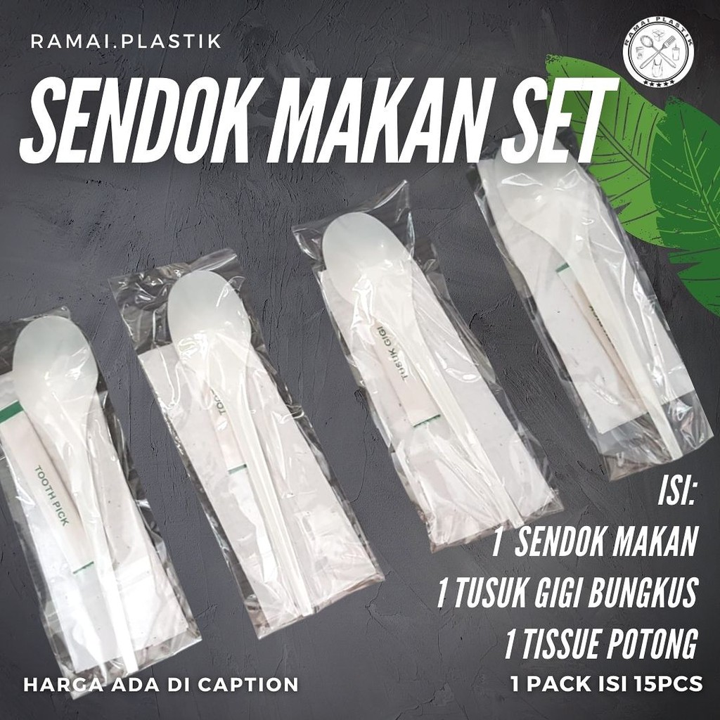 Jual Sendok makan set isi 25pcs/ pack | Shopee Indonesia