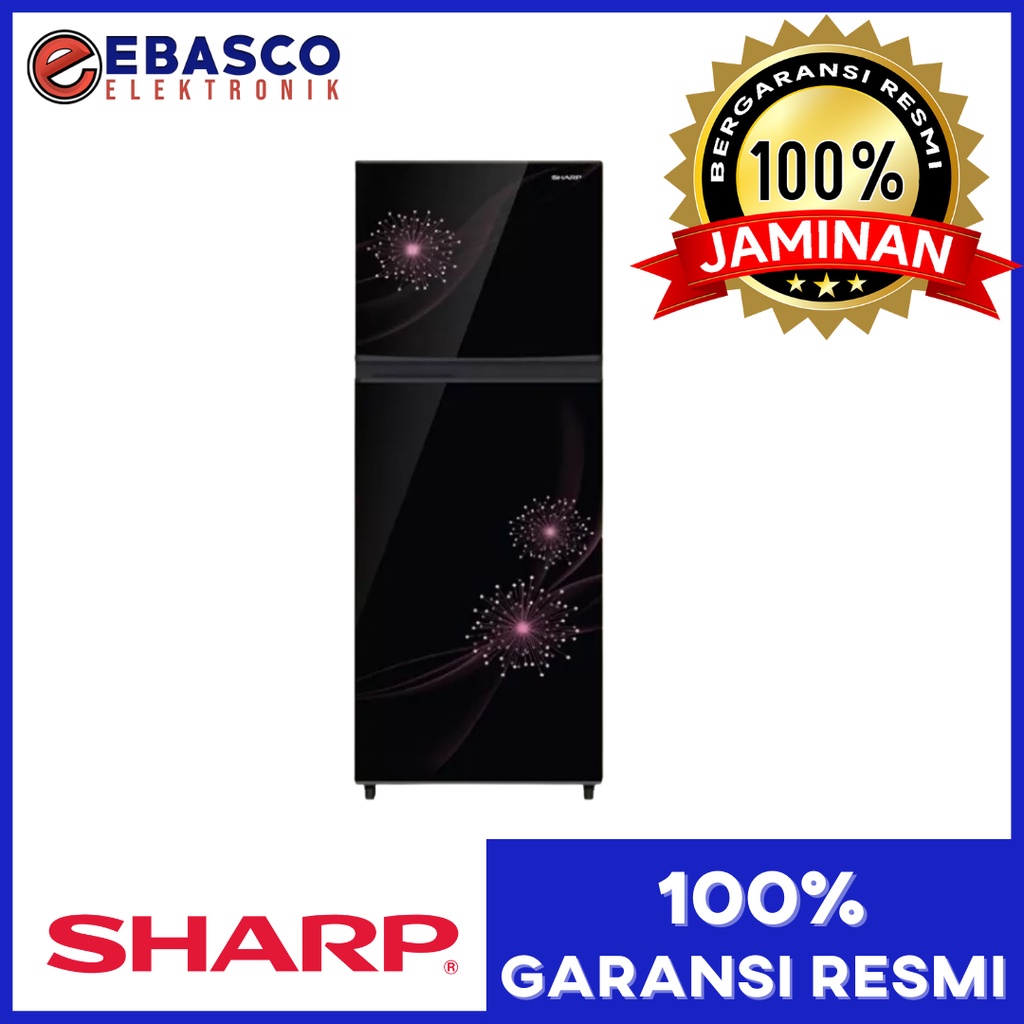 Jual Sharp Kulkas SJ 317 MG DP DB Kapasitas 237 Liter Kulkas 2 Pintu ...