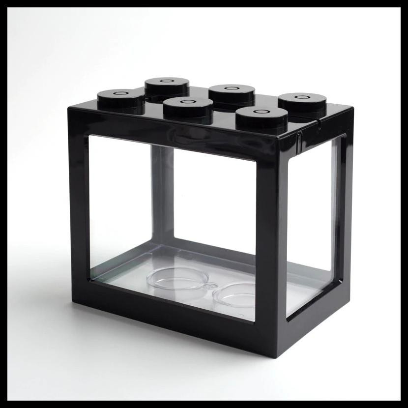 Jual HPS Grab Medan Aquarium Mini Lego Block 4 Side Windows 12.8X8 ...