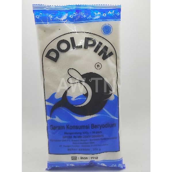 Jual Garam dolphin 500gram / garam / garam masak / garam Harus / garam ...
