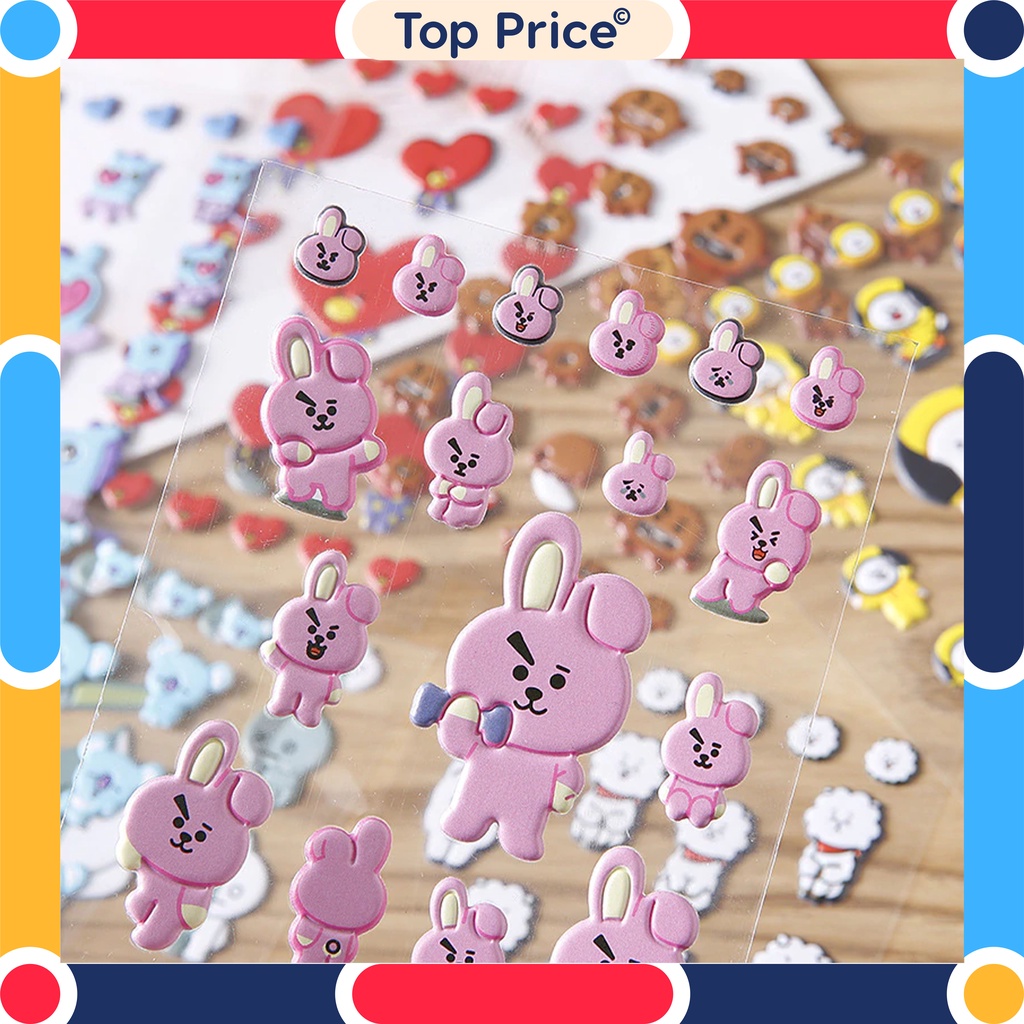 Jual BT21 Aesthetic Seal Sticker l BTS Cute sticker l BT21 sticker ...