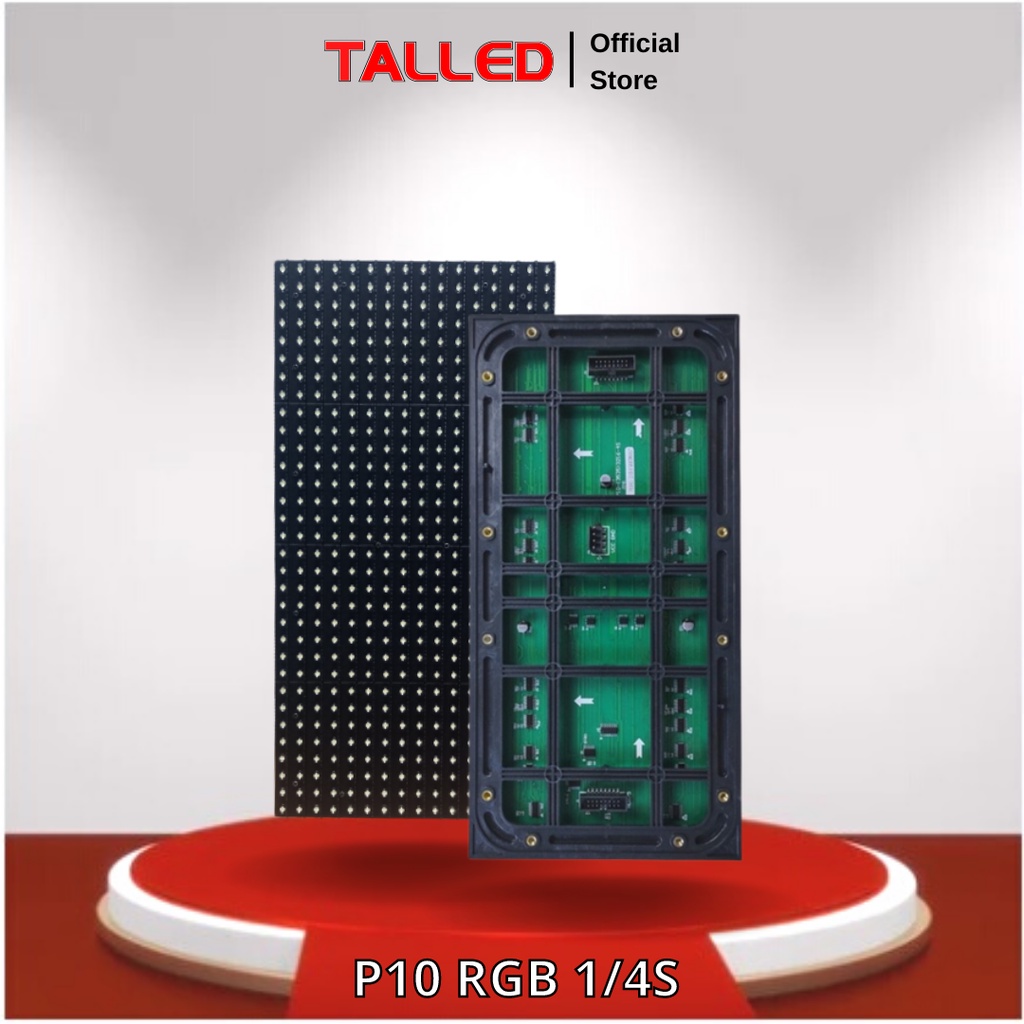 Jual MODUL P10 RGB 1/4 SCAN SMD OUTDOOR TALLED VIDEOTRON | Shopee Indonesia