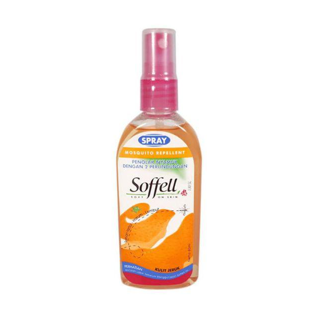 Jual ANTI NYAMUK soffel tube / spray bunga geranium dan kulit jeruk ...