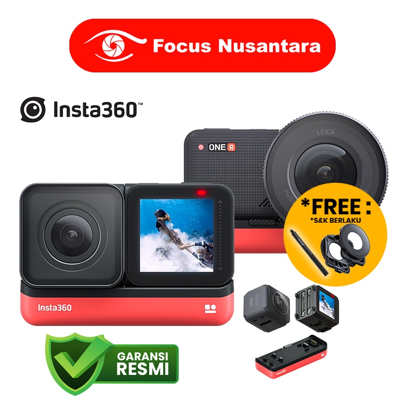 Jual Insta360 one R Twin Edition | Shopee Indonesia