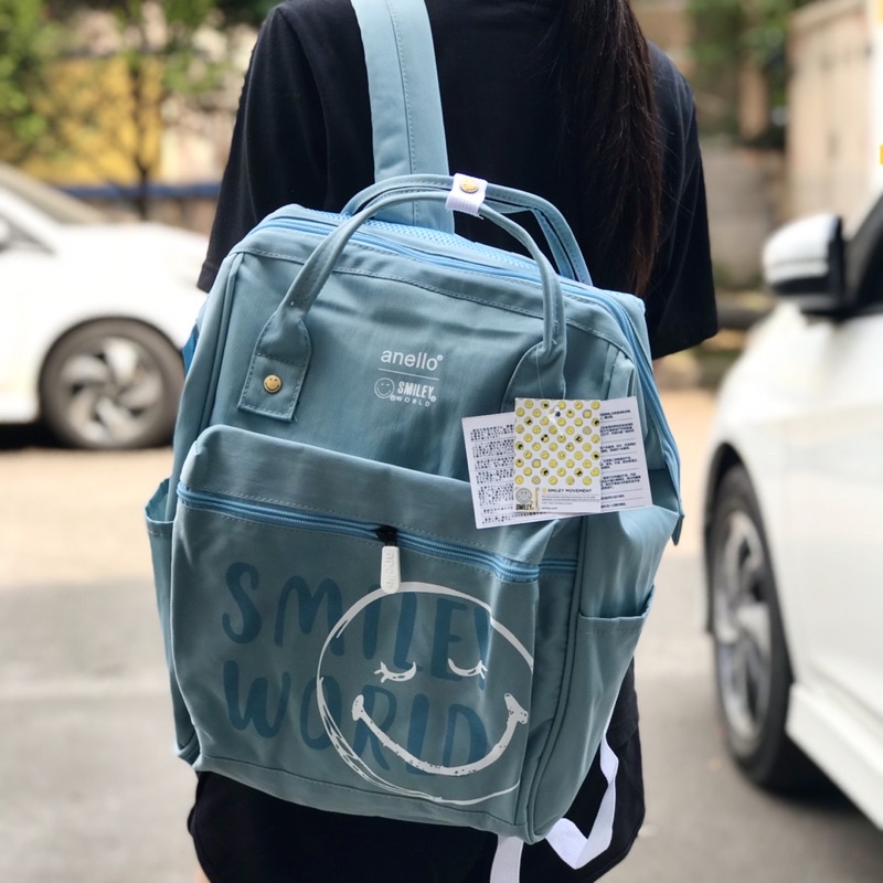 Jual TERBARU/ BACKPACK ANELLO SMILEY - TAS RANSEL ANELLO SMILEY S80 ...