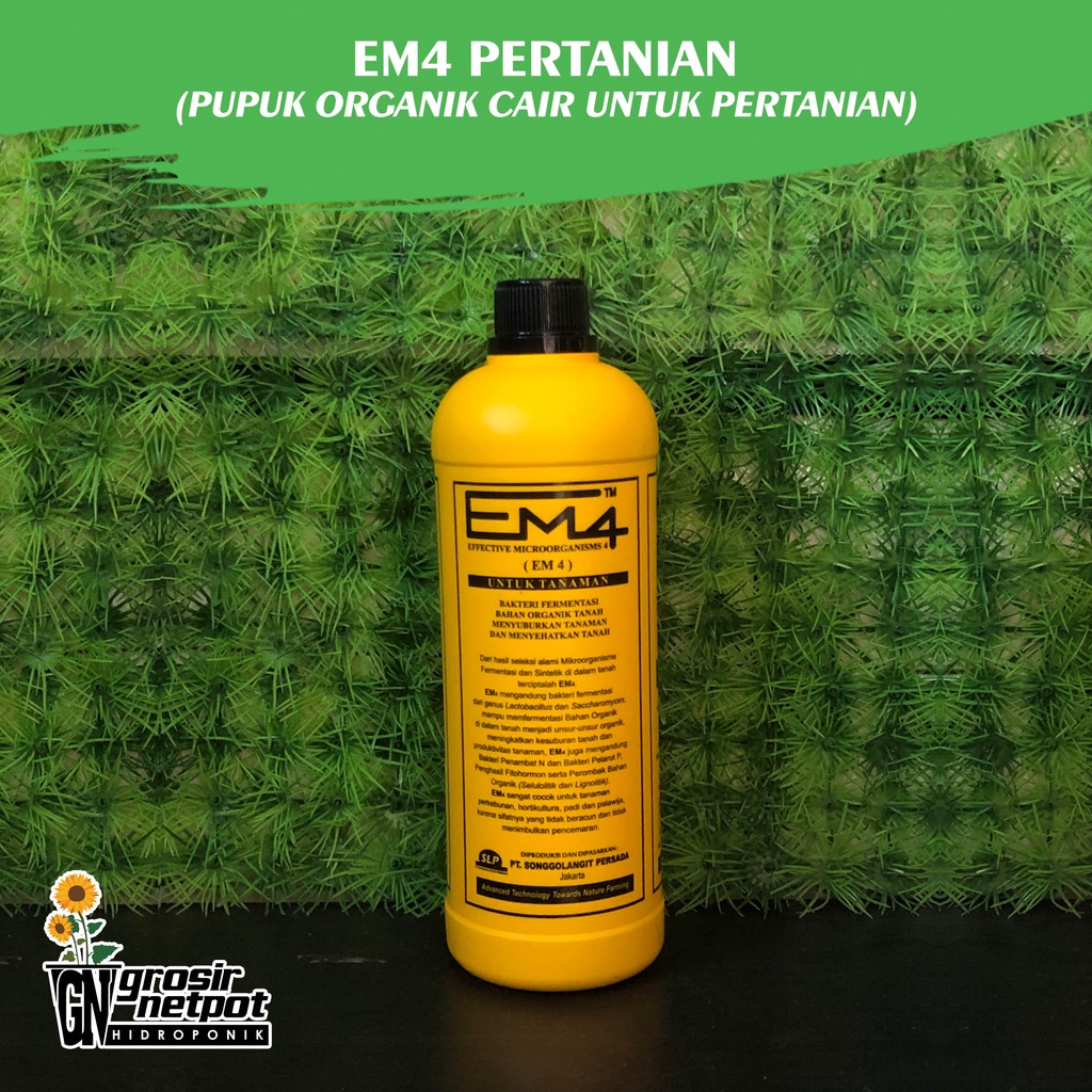 Jual Pupuk EM4 Pertanian - 1 liter | Shopee Indonesia