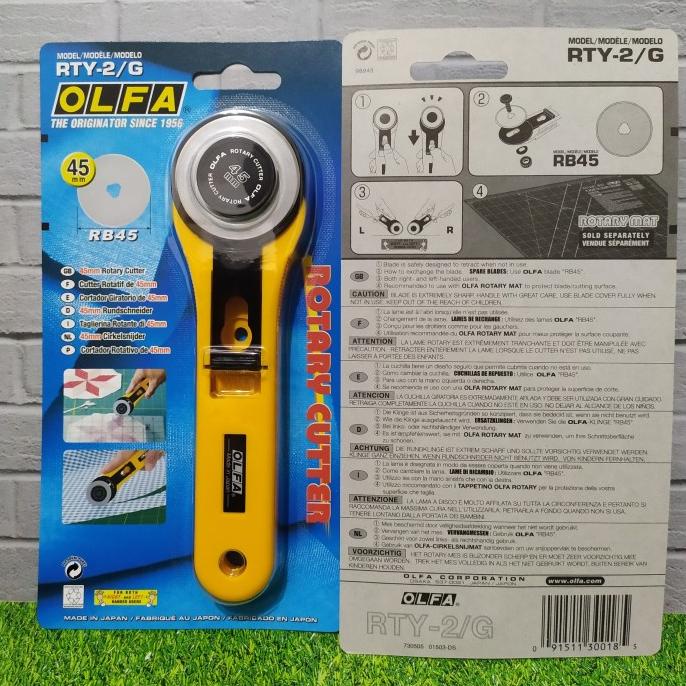 Jual Rotary Cutter 45Mm Rty-2/G Olfa Terbaru | Shopee Indonesia