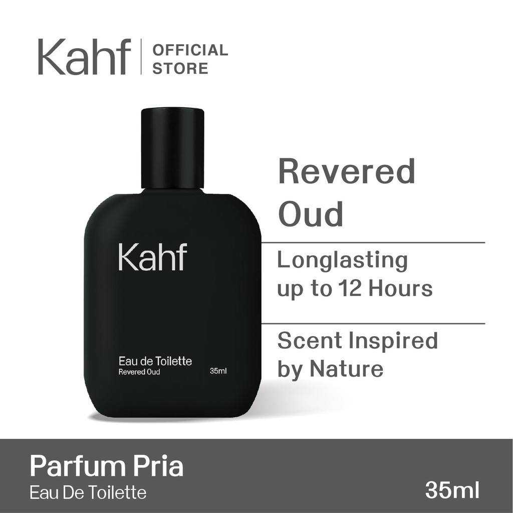 Jual Kahf Revered Oud Eau de Toilette 35 ml – Parfum Pria Inspired by ...