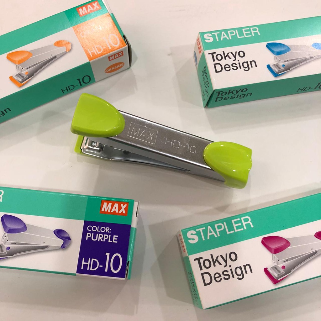 Jual STAPLES / STAPLER KECIL MAX HD-10 TOKYO DESIGN | Shopee Indonesia