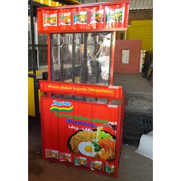 Jual Booth Lipat Warmindo Dengan Rak Mie | Shopee Indonesia