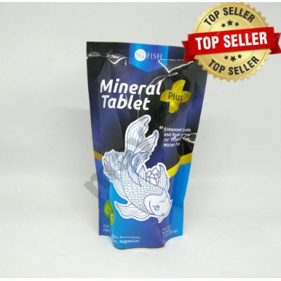 Jual SG FISH VITAMIN IKAN MINERAL TABLET PLUS VITAMIN C ISI 40 tablet ...
