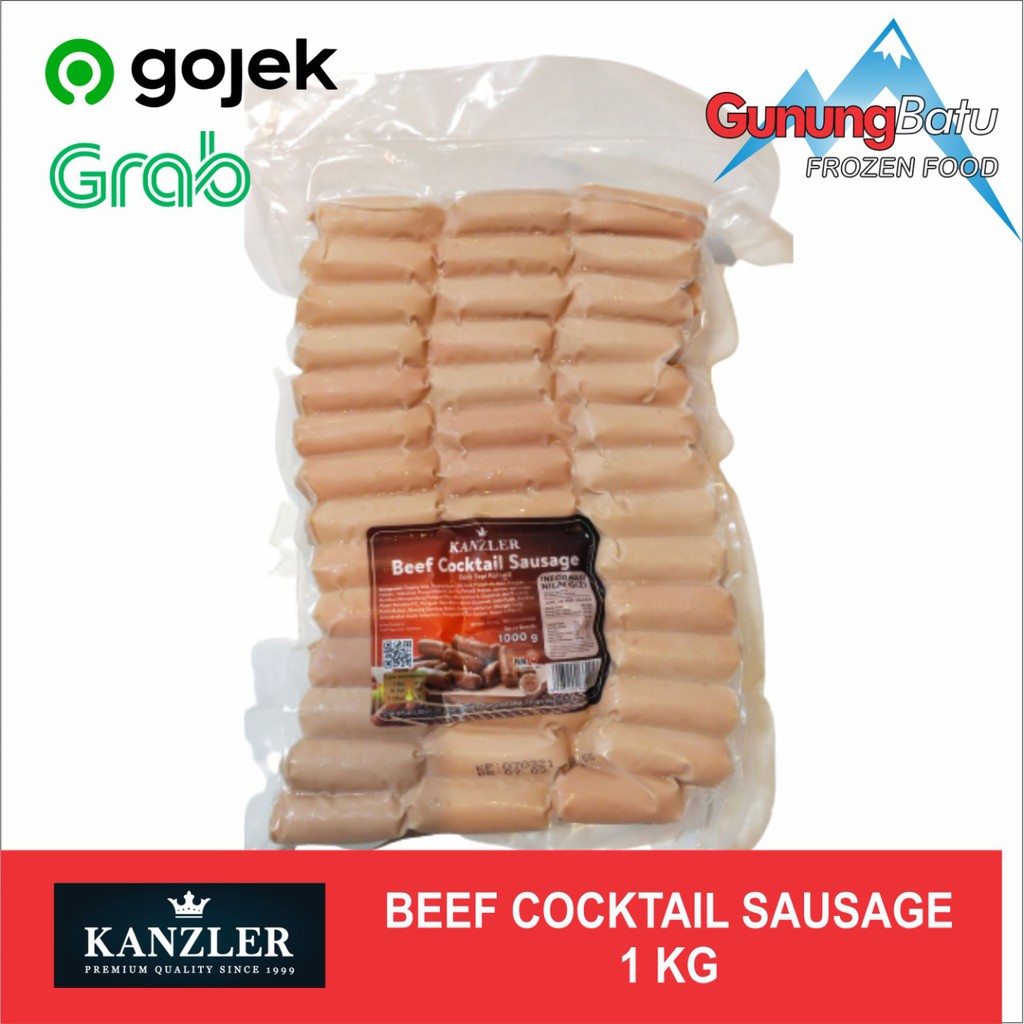 Jual KANZLER BEEF COCKTAIL 1 KG | Shopee Indonesia