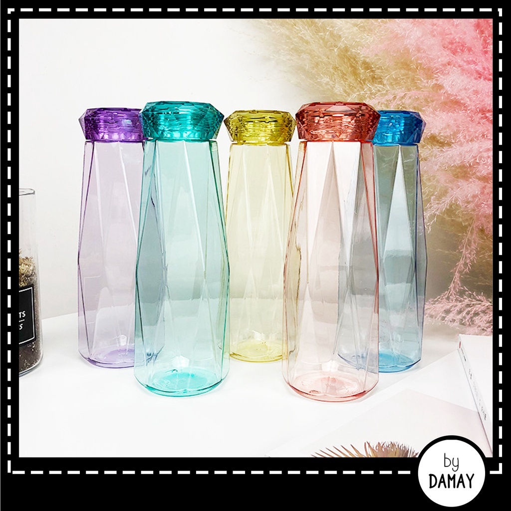 Jual Botol Minum Kaca Diamond Kristal | Shopee Indonesia