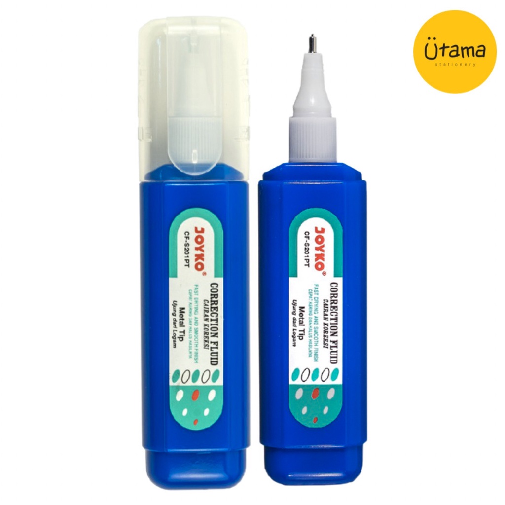 Jual TipEx Cair Joyko CF-S201PT (Metal Tip)/Correction Fluid/Stipo/Tip ...