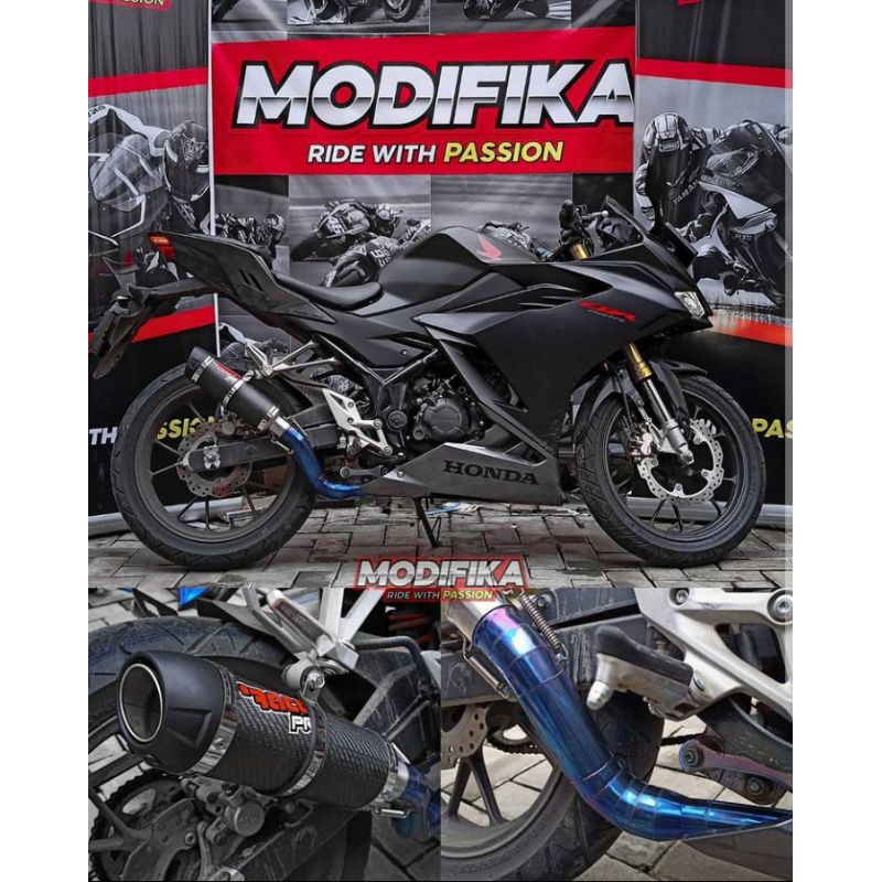 Jual Knalpot Racepro CBR 150R K45R 2021 full system | Shopee Indonesia