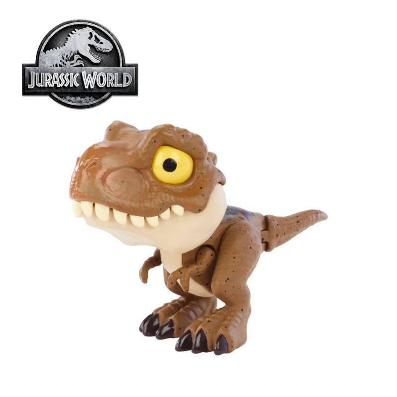 Jual JURASSIC WORLD SNAP SQUAD ATTITUDES TYRANNOSAURUS T REX DINOSAURUS ...