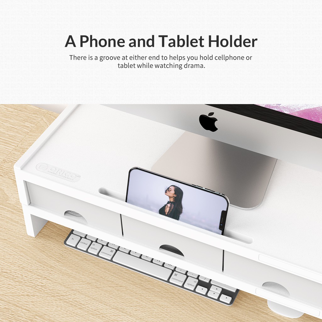 Jual ORICO Double Monitor Stand Riser - XT-02 | Shopee Indonesia