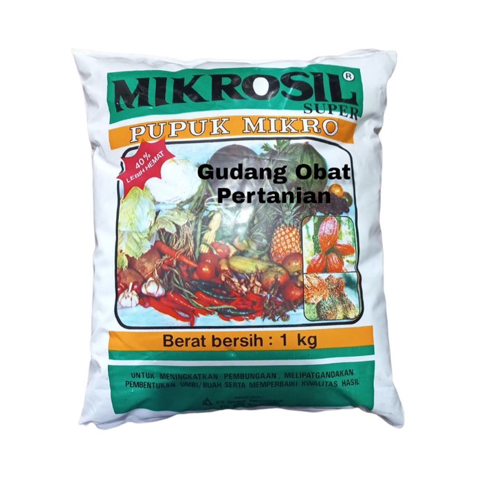 Jual MIKROSIL SUPER Kemasan Pabrik 1kg Pupuk Mikro Untuk Tanaman ...