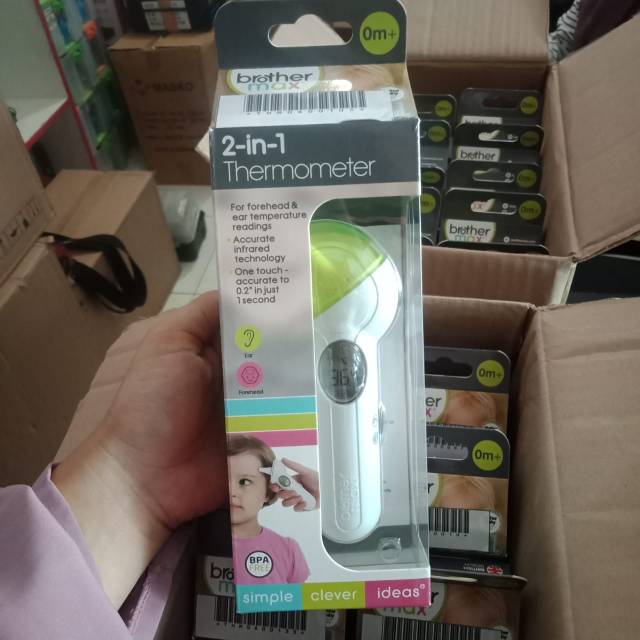 Jual Termometer infrared brother max 2in1 | Shopee Indonesia
