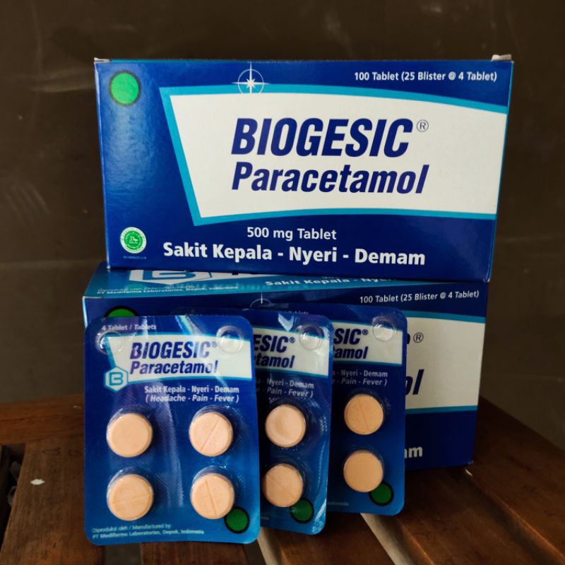 Jual biogesic paracetamol | Shopee Indonesia