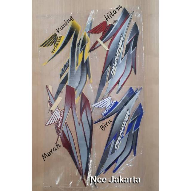 Jual STIKER STRIPING HONDA MEGA PRO MEGAPRO 2009 PRIMUS | Shopee Indonesia