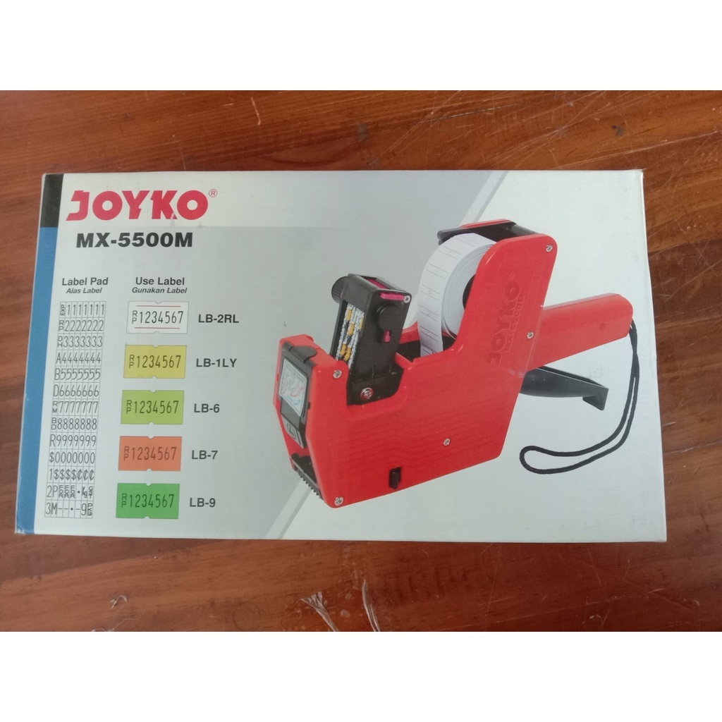 Jual JOYKO Label Pad Alat Label MX-5500m | Shopee Indonesia