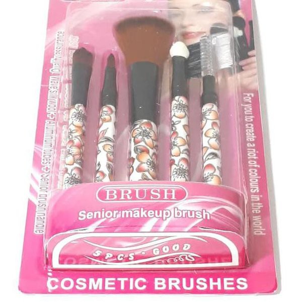 Jual Kuas Make Up Set 5 in 1 - Kuas Kecantikan 5in1 | Shopee Indonesia