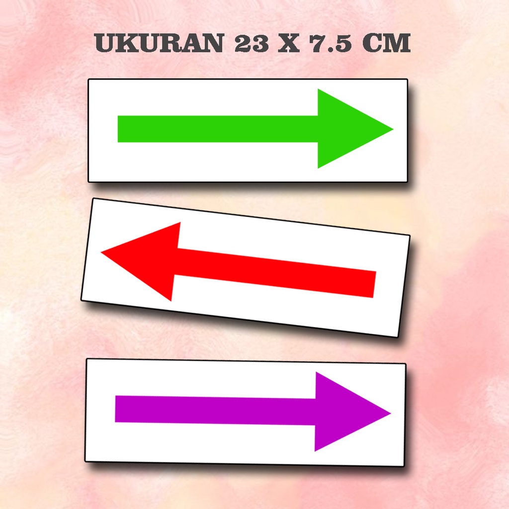 Jual Stiker Petunjuk arah | Shopee Indonesia