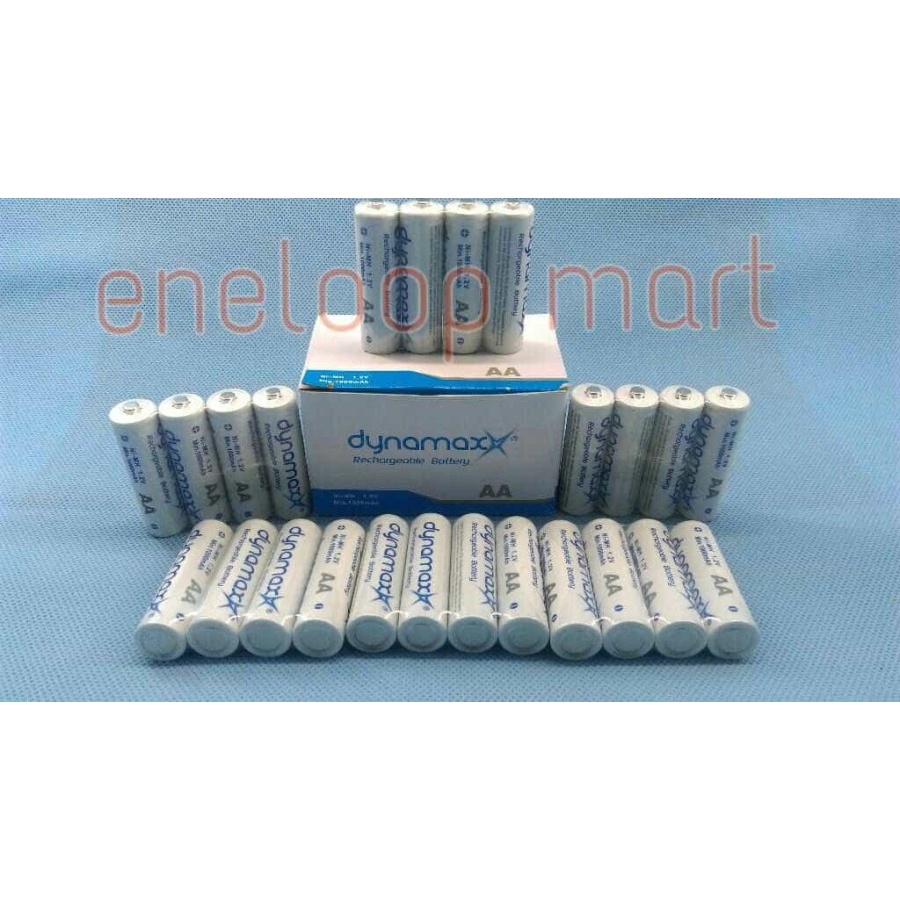 Jual BATRE / BATERAI RECHARGEABLE DYNAMAX AA NIMH 1000MAH (PESAING ...